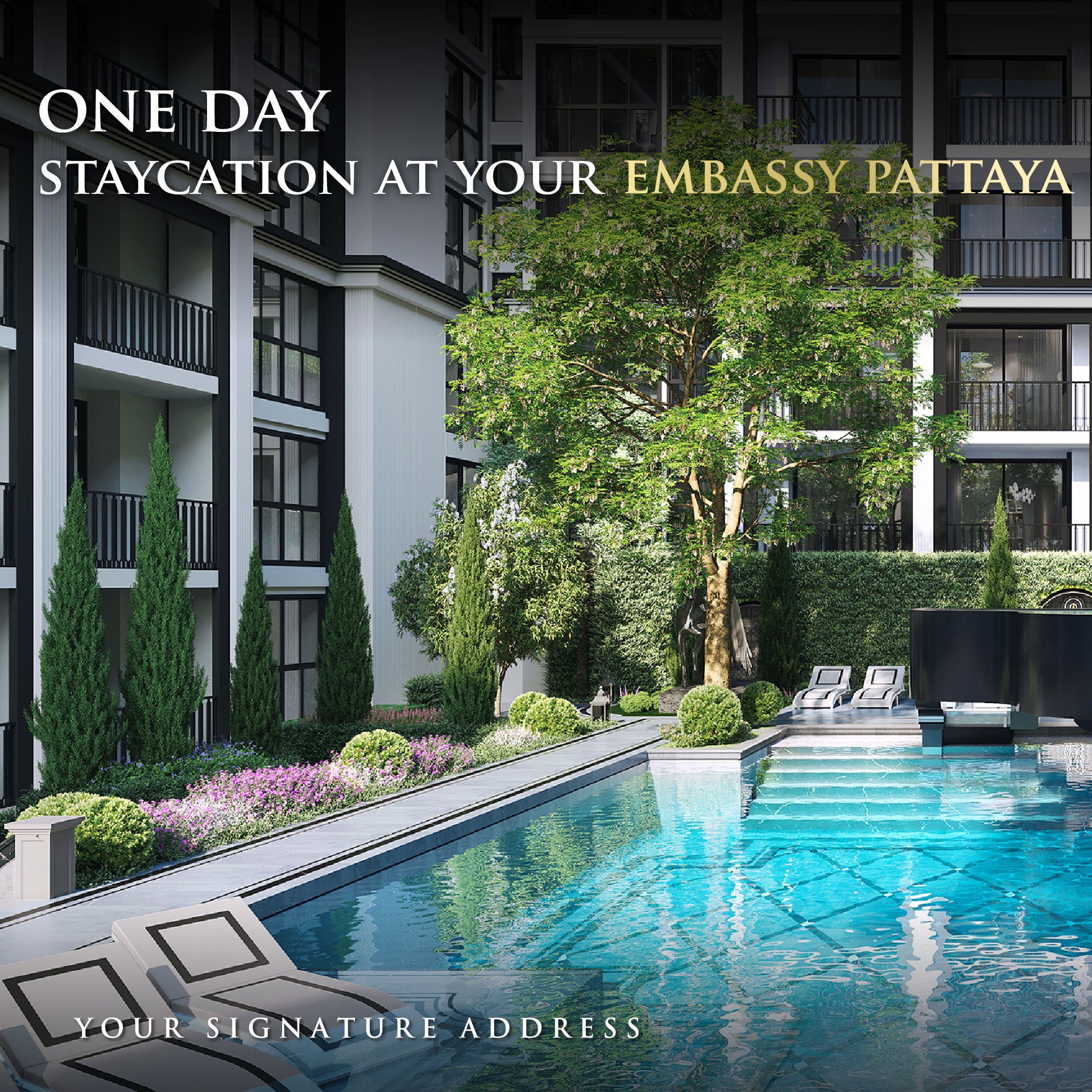 Embassy Pattaya นิยามใหม่ของคอนโดพัทยาสุดหรู - Embassy Pattaya
